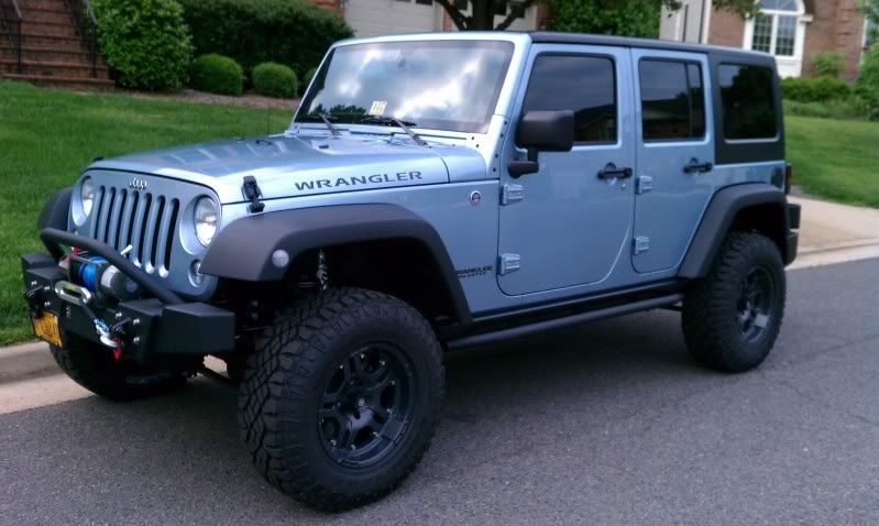 New Gecko green 2012 Jeep Wrangler came in...need advice on off road ...