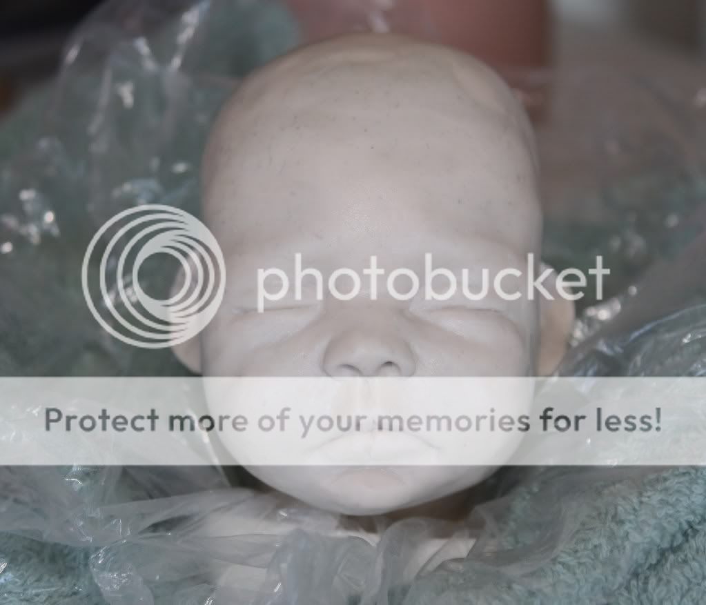 Sculpting ladies 3rd head WIP-new pic - DollFan