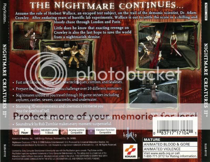 Nightmare Creatures II - JungleKey.com Wiki