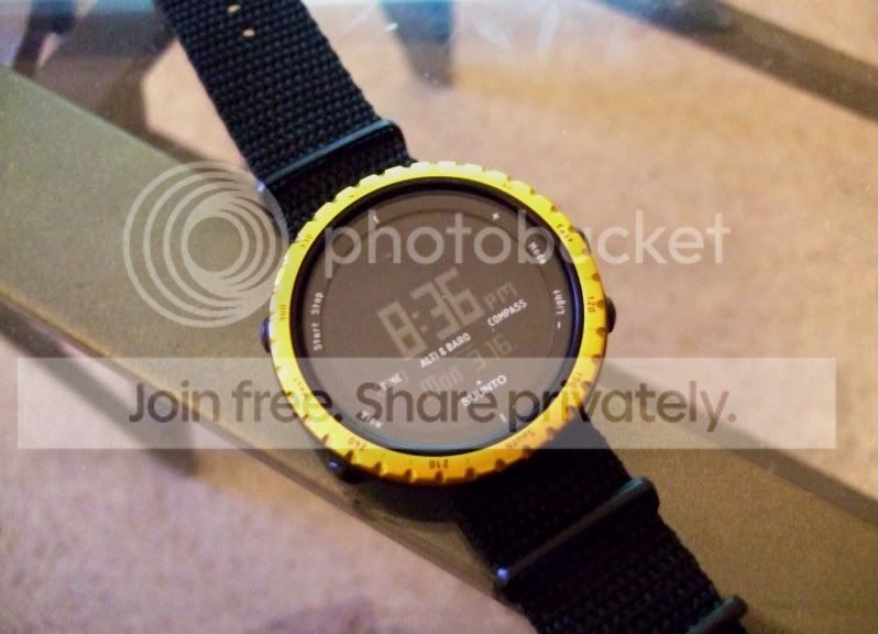 Suunto Core Black and Yellow :$120 | WatchUSeek Watch Forums